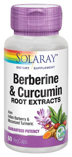 BERBERINE & CURCUMIN SOLARAY al Mejor Precio