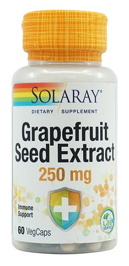 GRAPEFRUIT SEED EXTRACT SOLARAY en CAPSULAS