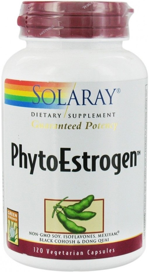 Phytoestrogen Solaray | Fitoestrógenos naturales en cápsulas