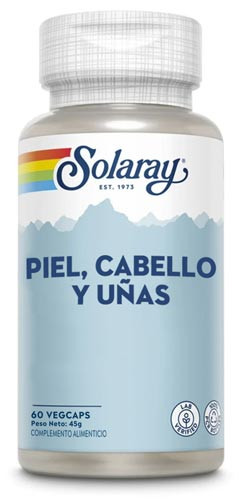 PIEL, CABELLO y UÑAS Solaray | Mejor PRECIO