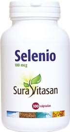 SELENIO CAPSULAS 100 mcg SURA VITASAN