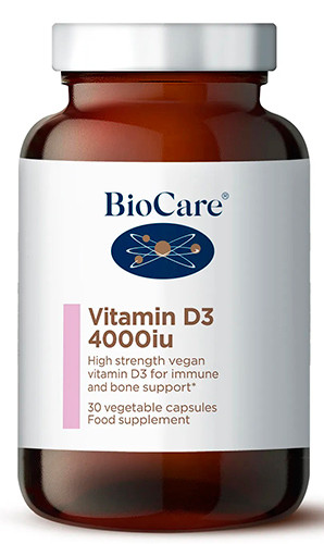 Vitamina D3 4000 UI BioCare | Mejor PRECIO